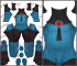 Mr Incredible Retro Pattern – Gun Head Design