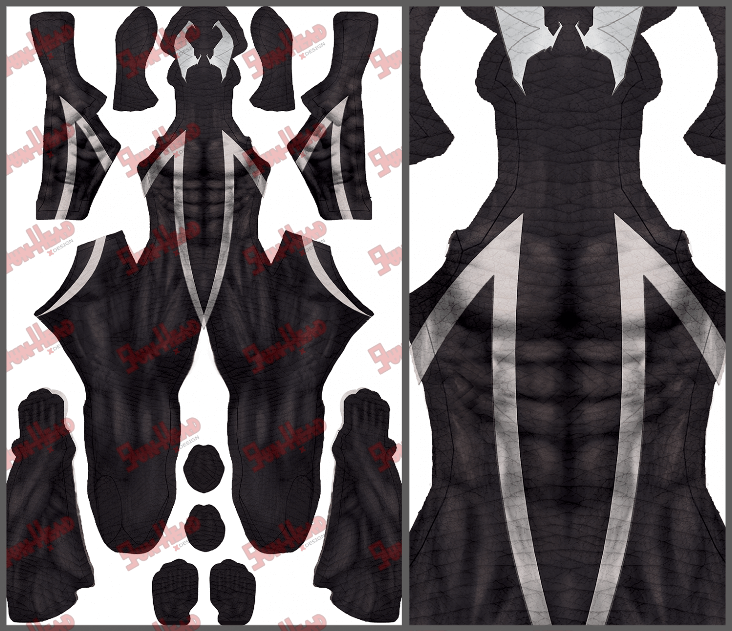 Spawn Pattern - Gun Head Design