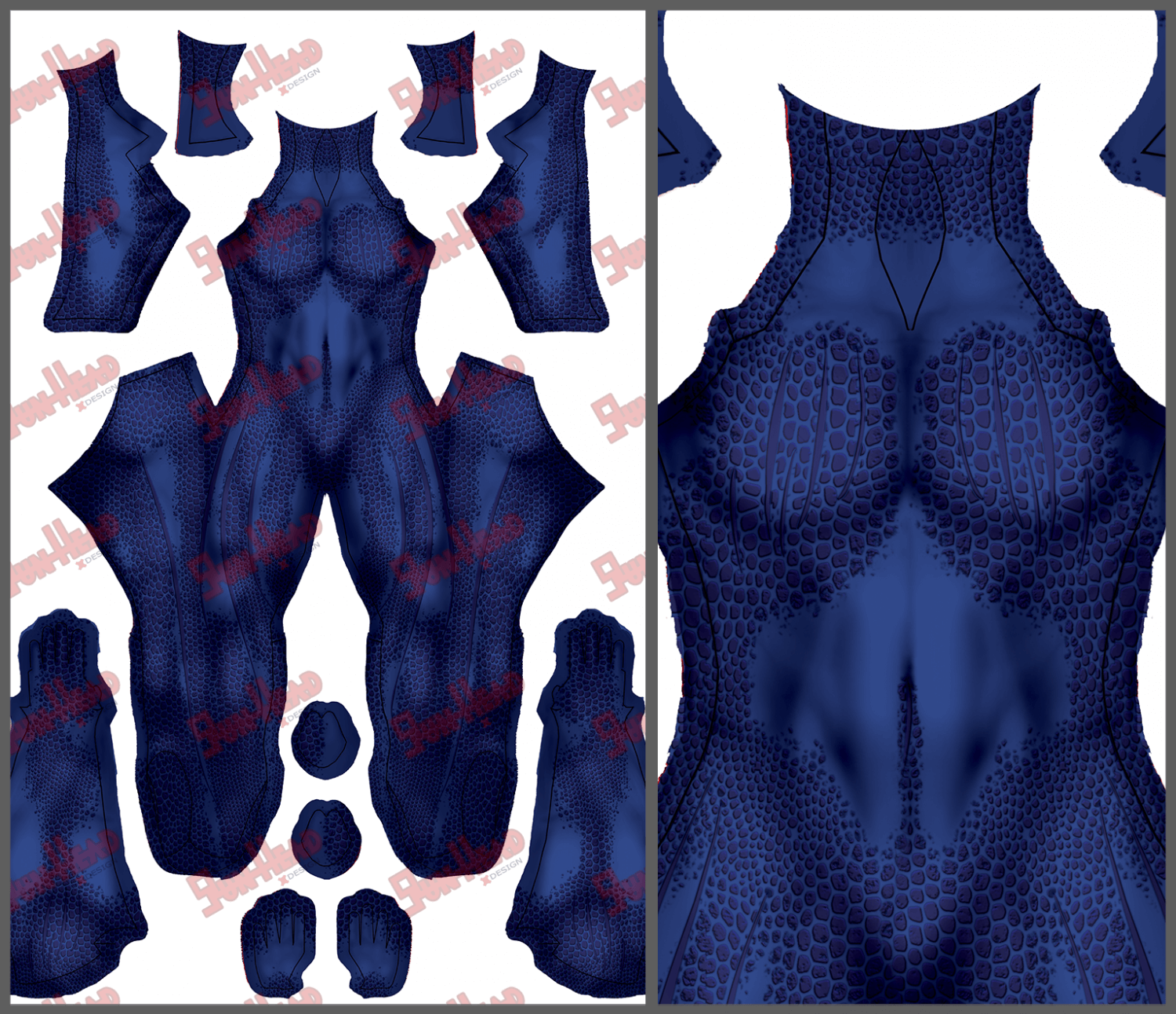 Myst Pattern – Gun Head Design