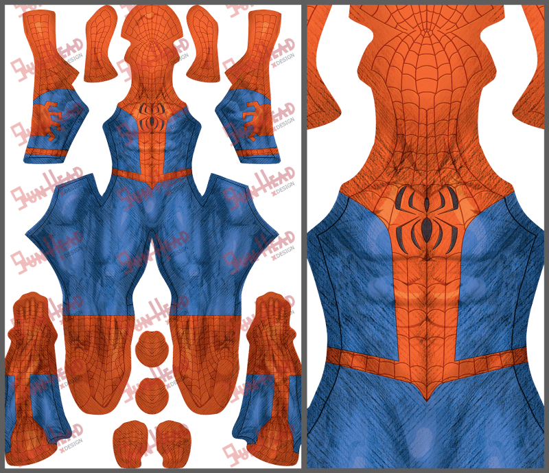 MvsC SM Pattern - Gun Head Design